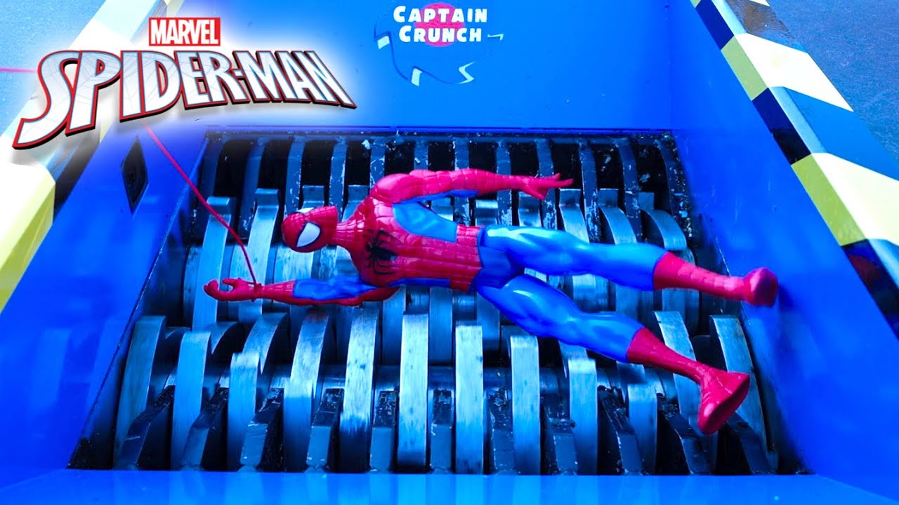 SHREDDING SPIDERMAN - YouTube