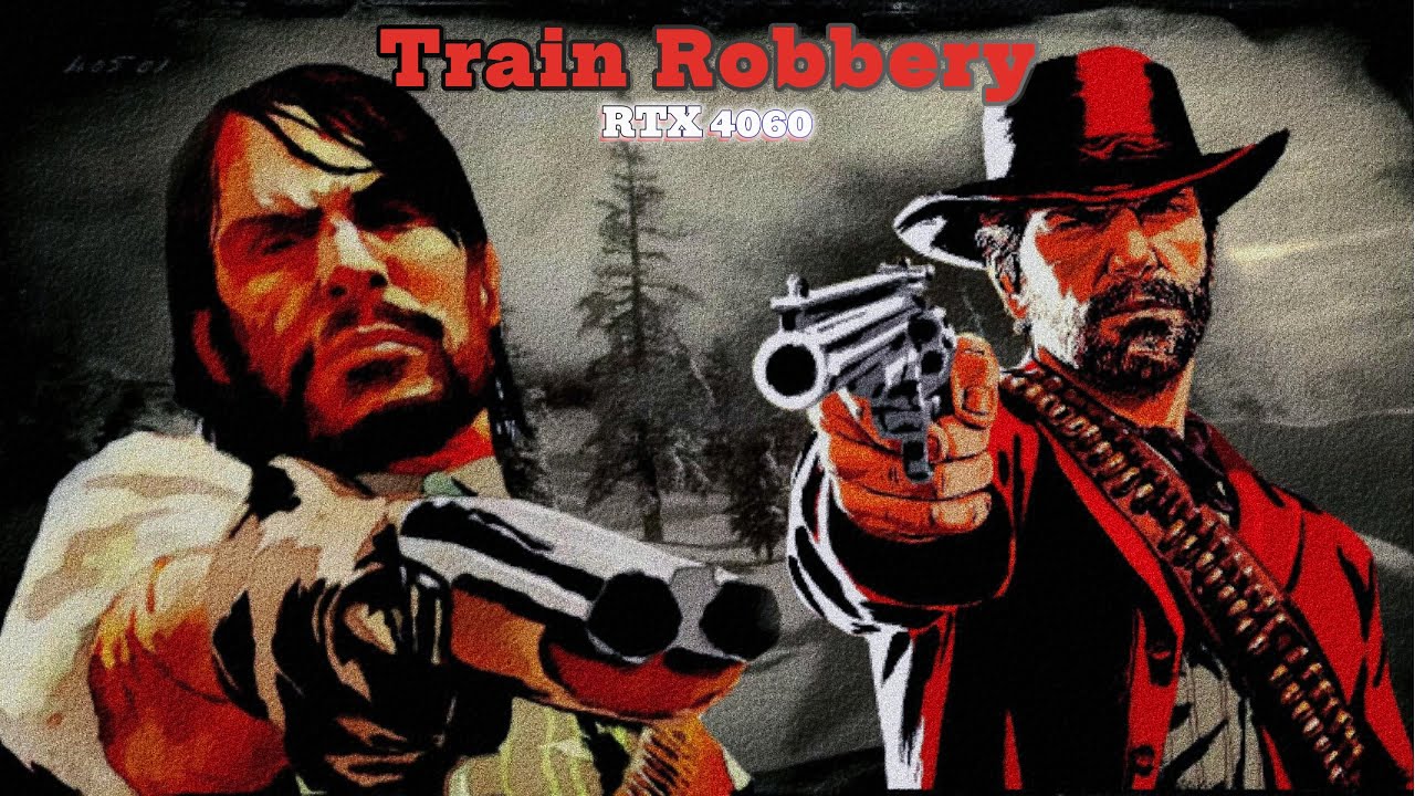 Red Dead Redemption 2 #rdr2 -Train robbery - YouTube
