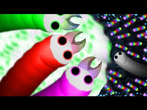 Game Ulat Makan Ulat | Slither.io - YouTube
