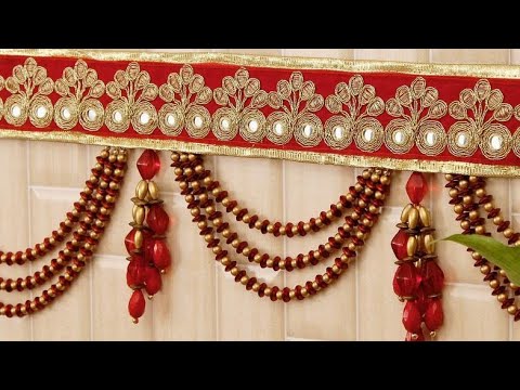 Amazing Toran design || wall hanging Toran making ideas 2018 || Diwali ...