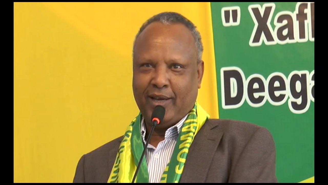 Wasiir CUKUSE oo u Duur-xulay Wasiirkii Hore ee Madaxtooyada Somaliland ...