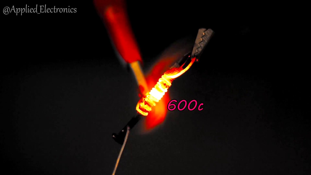 Nichrome Wire Experiment YouTube nichrome-wire-experiment-youtube