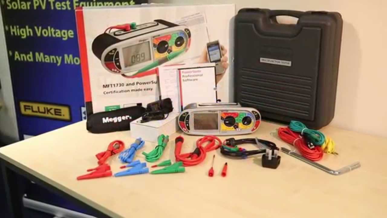 Megger Mft1730 On Site Unboxing Youtube