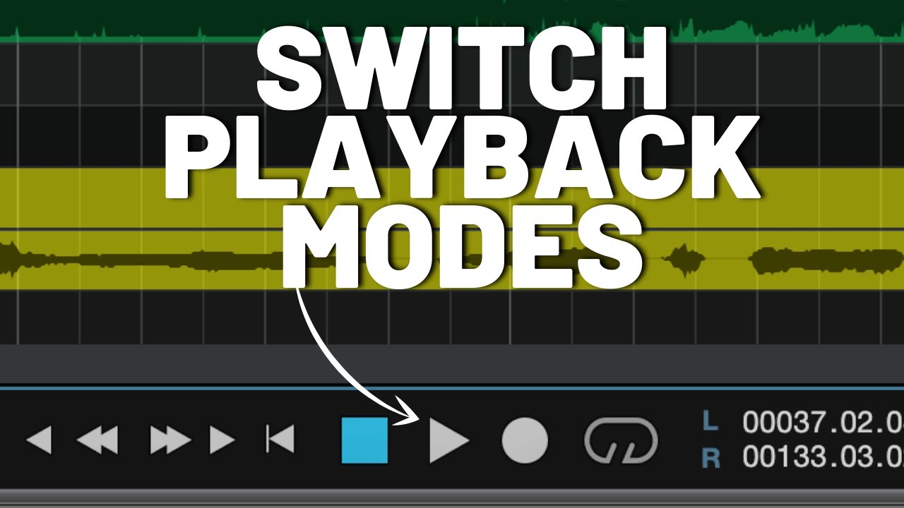 Switch Playback Modes in #StudioOne - YouTube
