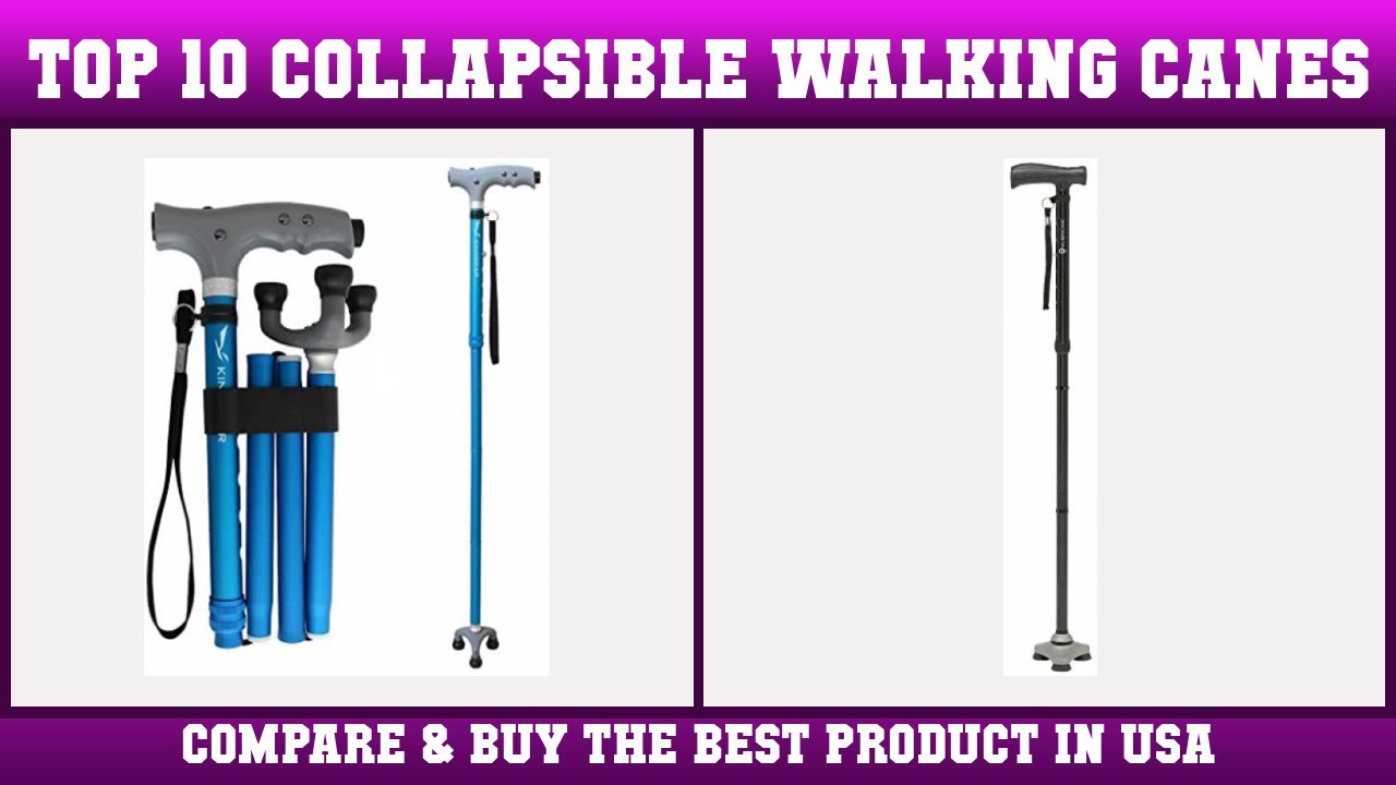 Top 10 Collapsible Walking Canes to buy in USA | Price & Review - YouTube
