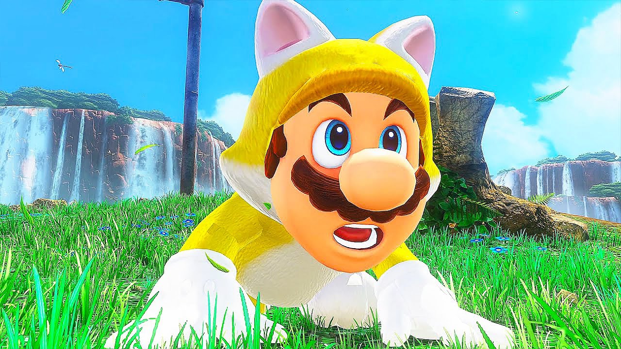 Super Cat Mario Odyssey - Walkthrough Part 01 (HD) - YouTube