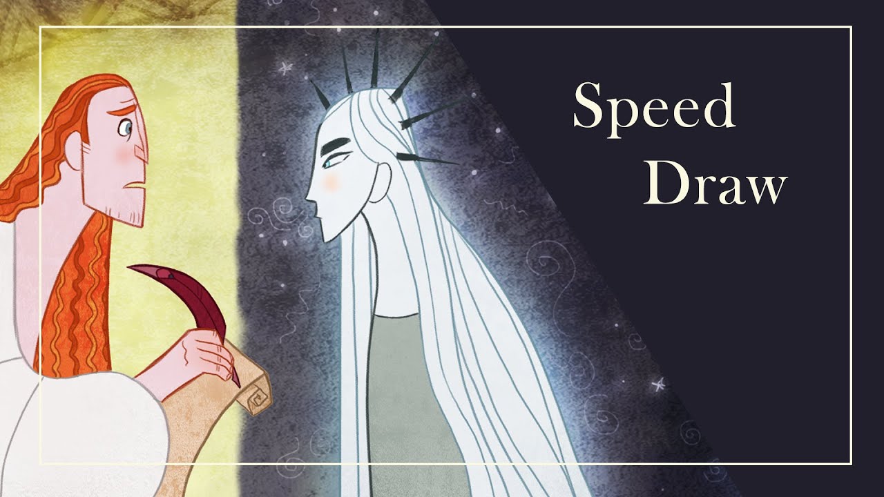 [ Speed Draw | Secret of Kells ] - YouTube