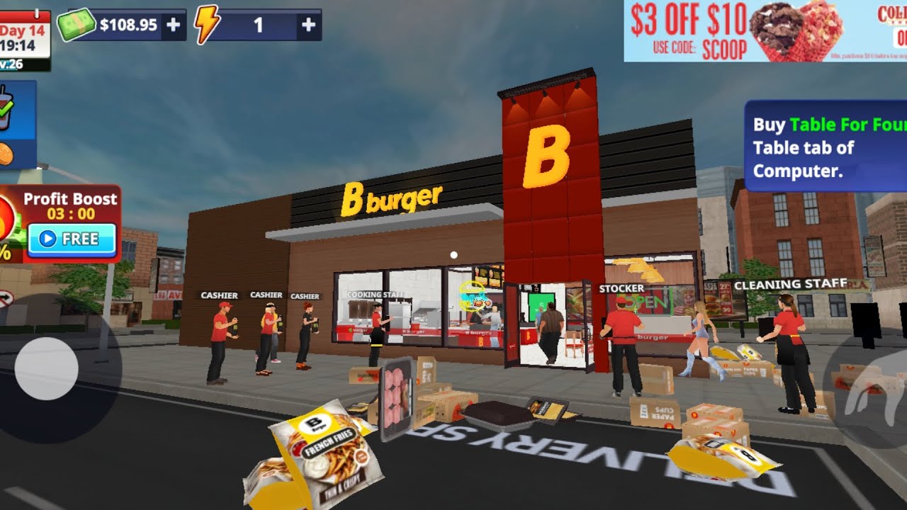 Burger simulator part 1 - YouTube