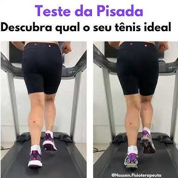 Teste da Pisada - Comparando tênis - YouTube