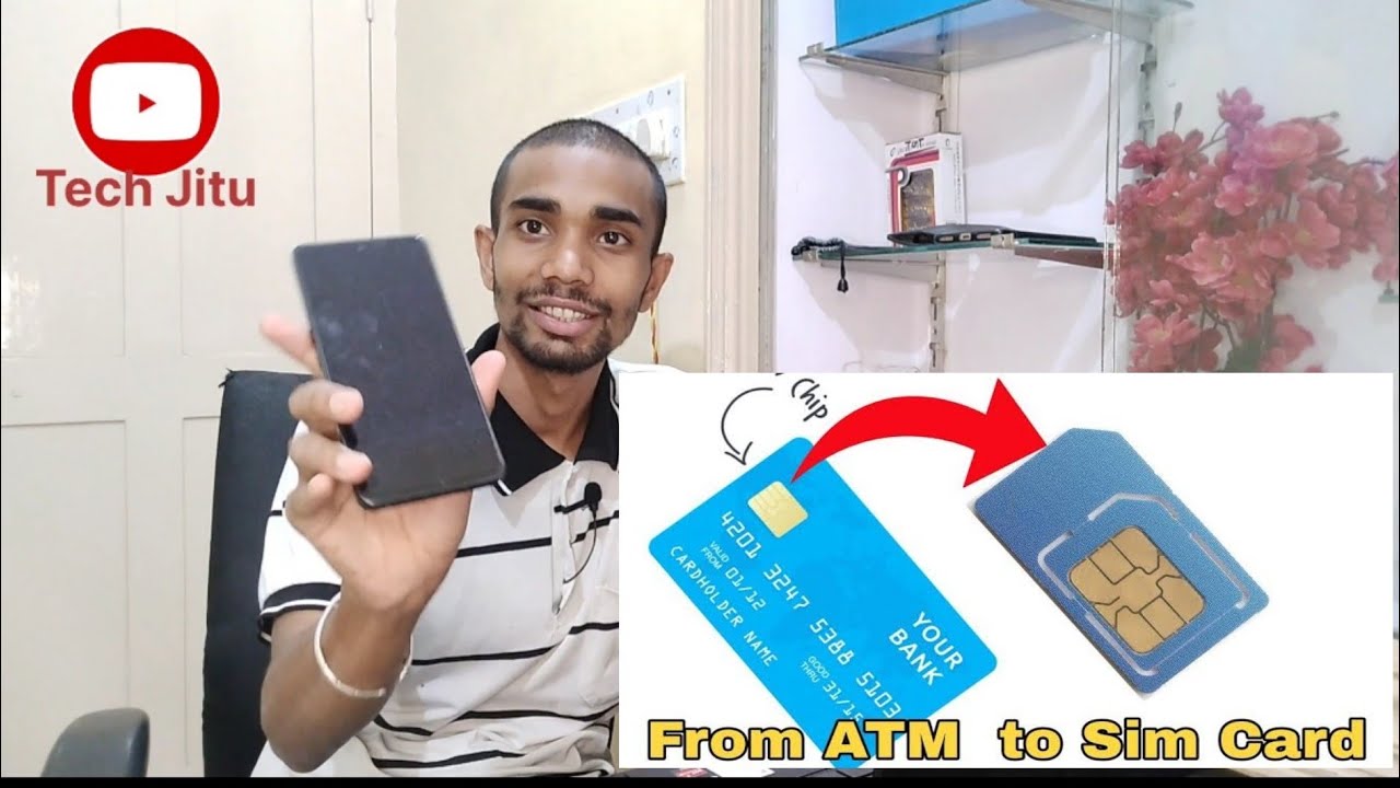 can we use the ATM Card as a sim Card | EMV chip #technology #emvchip ...