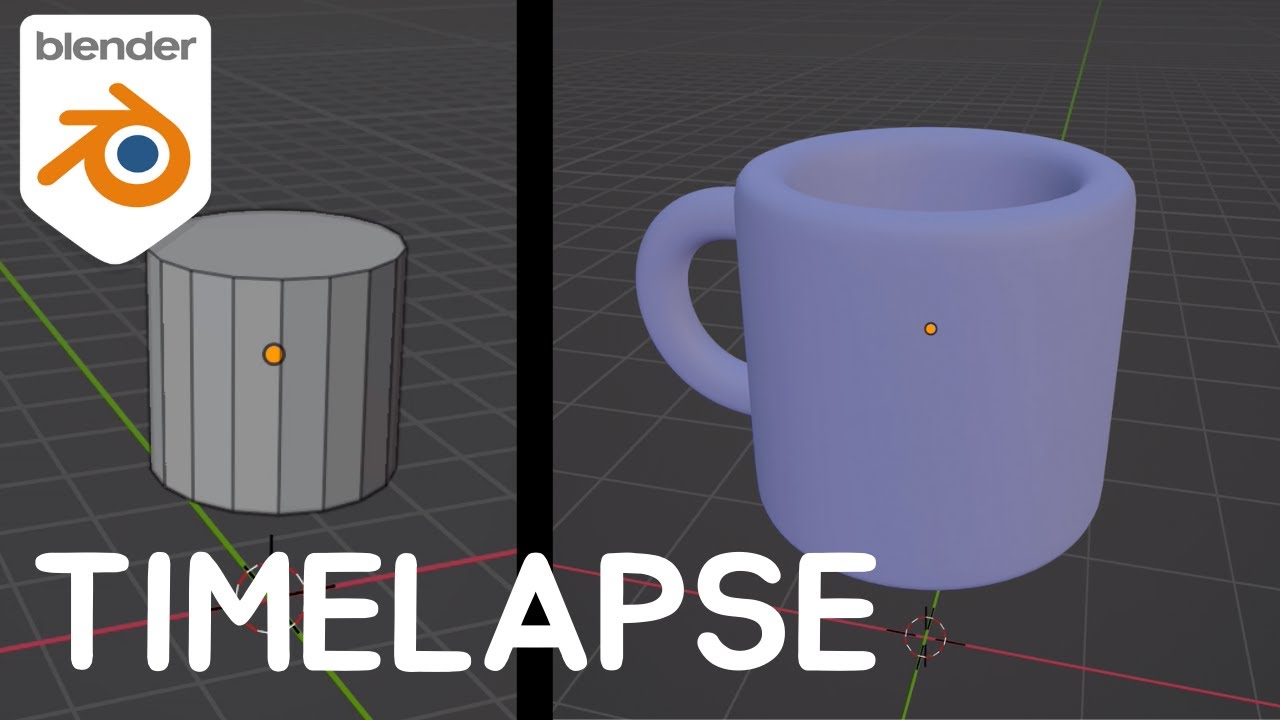 Blender 3.0 How to Make a Mug | 3D Modelling Timelapse - YouTube