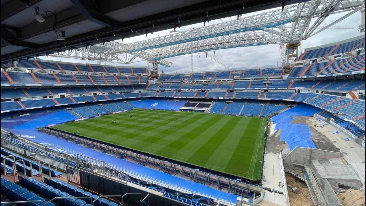 🔴 DIRECTO 🔴 INTERIOR OBRAS SANTIAGO BERNABÉU - YouTube