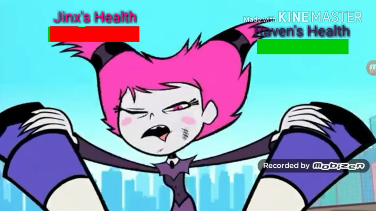 Raven Vs. Jinx But With The Roblox Death Sound And Healthbars - YouTube