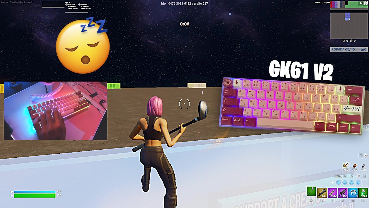 Um Vídeo Tranquilo Para Tirar O Seu Estresse 😴 Asmr Fortnite Gameplay