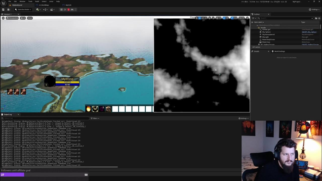 [UE5] Procedural Generated World Map - YouTube