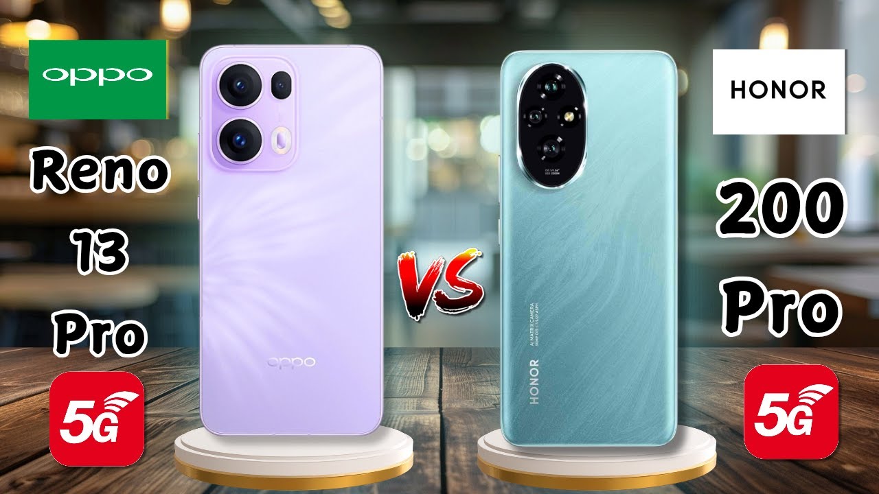 Oppo Reno 13 Pro vs Honor 200 Pro 5G Ultimate Specs Showdown - YouTube