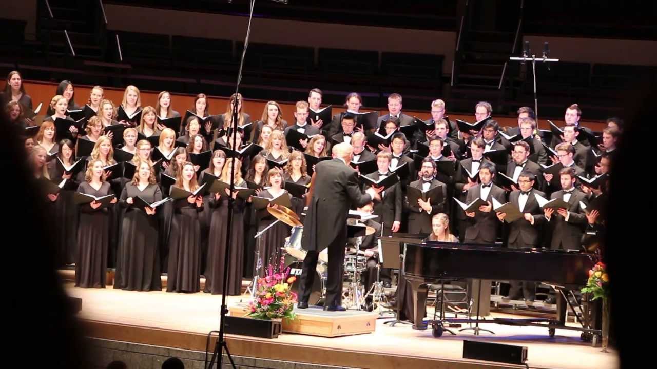 U of A Mixed Chorus 69th annual concert - Music Man - YouTube