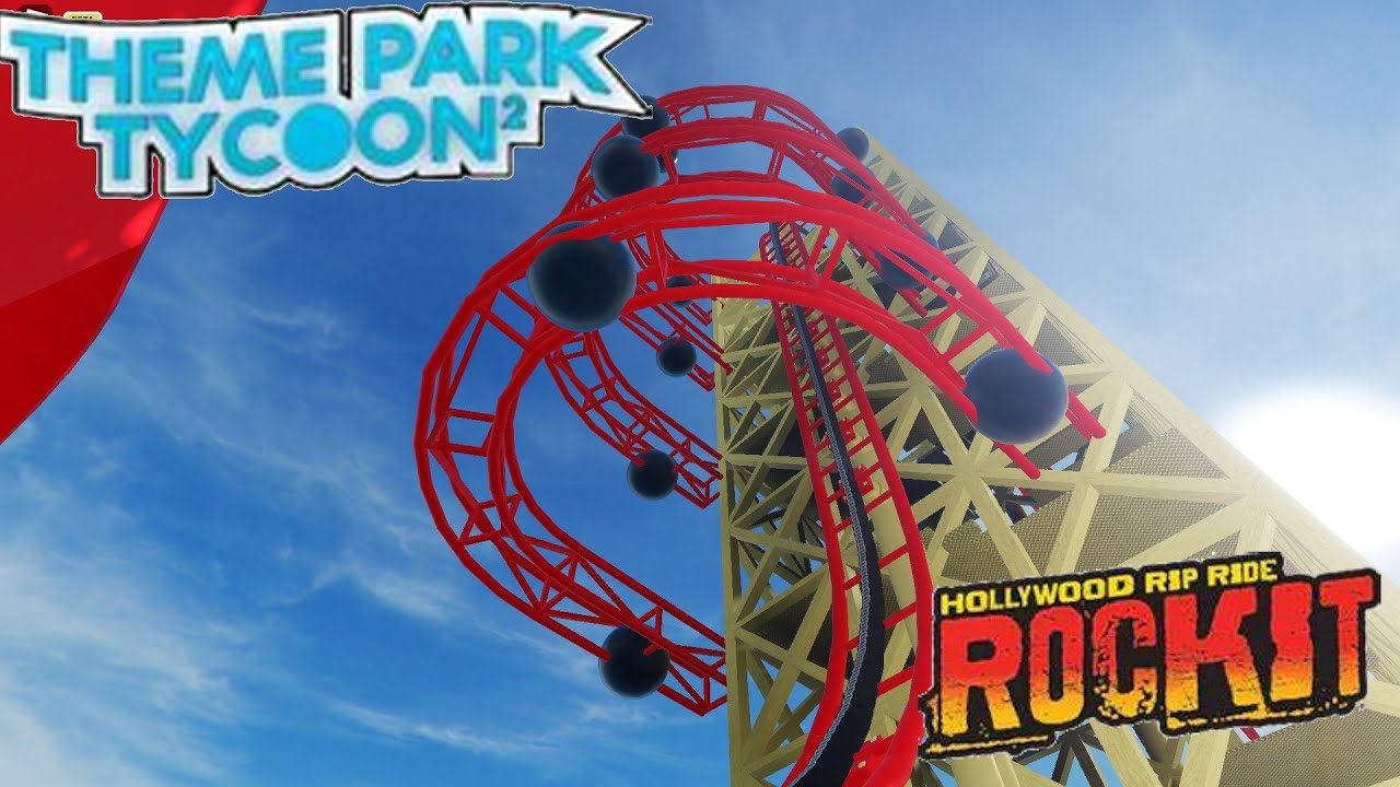 Hollywood Rip Ride Rockit || Theme Park tycoon 2 || Roblox POV || - YouTube