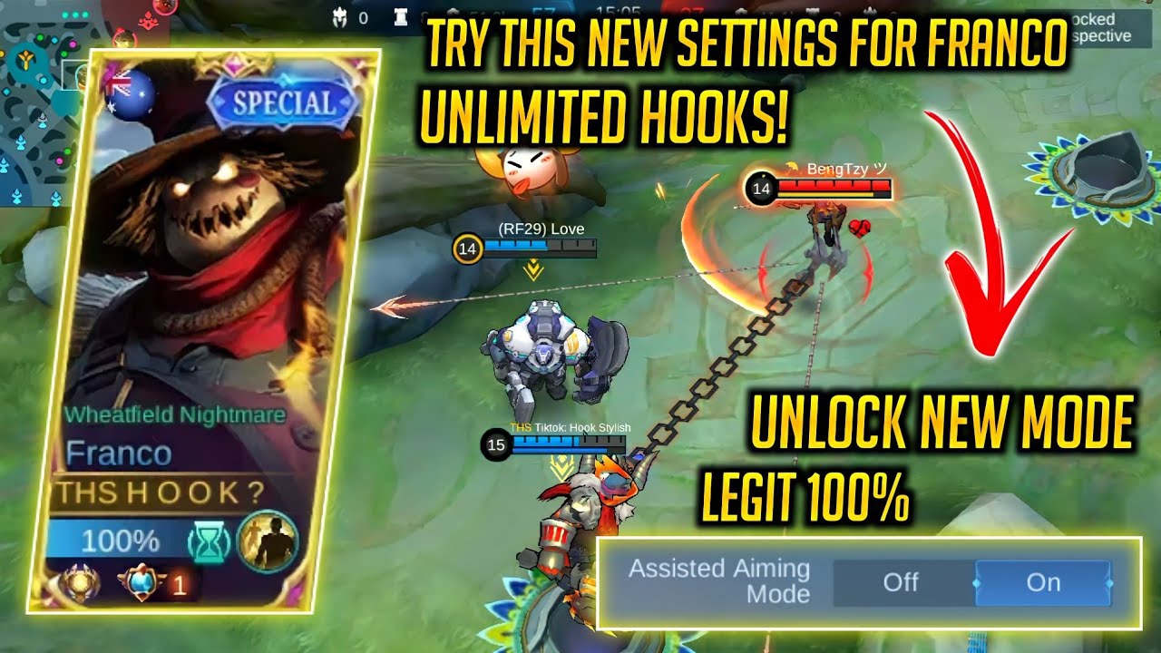 TRY THIS NEW SETTINGS FOR FRANCO UNLIMITED HOOKS - UNLOCK NEW MODE 😱 ...