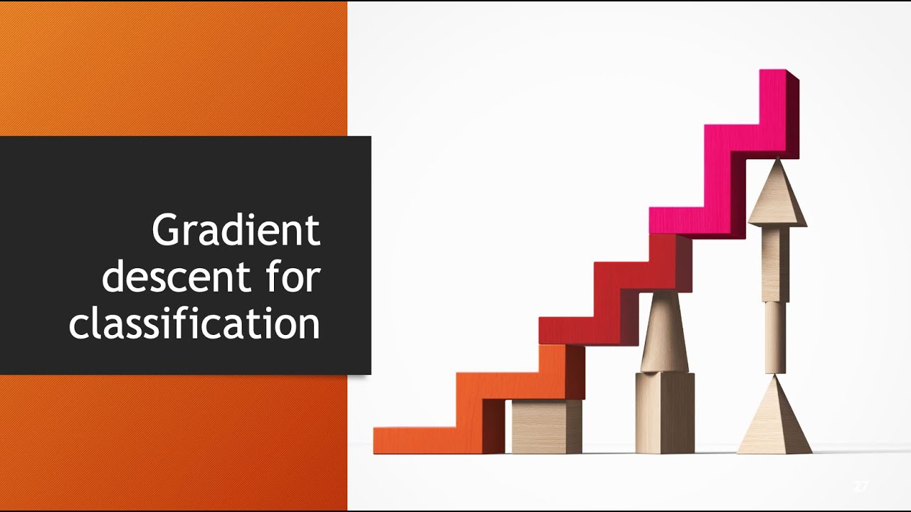 Gradient descent for classification problems - YouTube