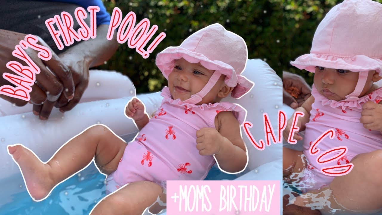 BABYS FIRST POOL | BIRTHDAY CELEBRATION - YouTube