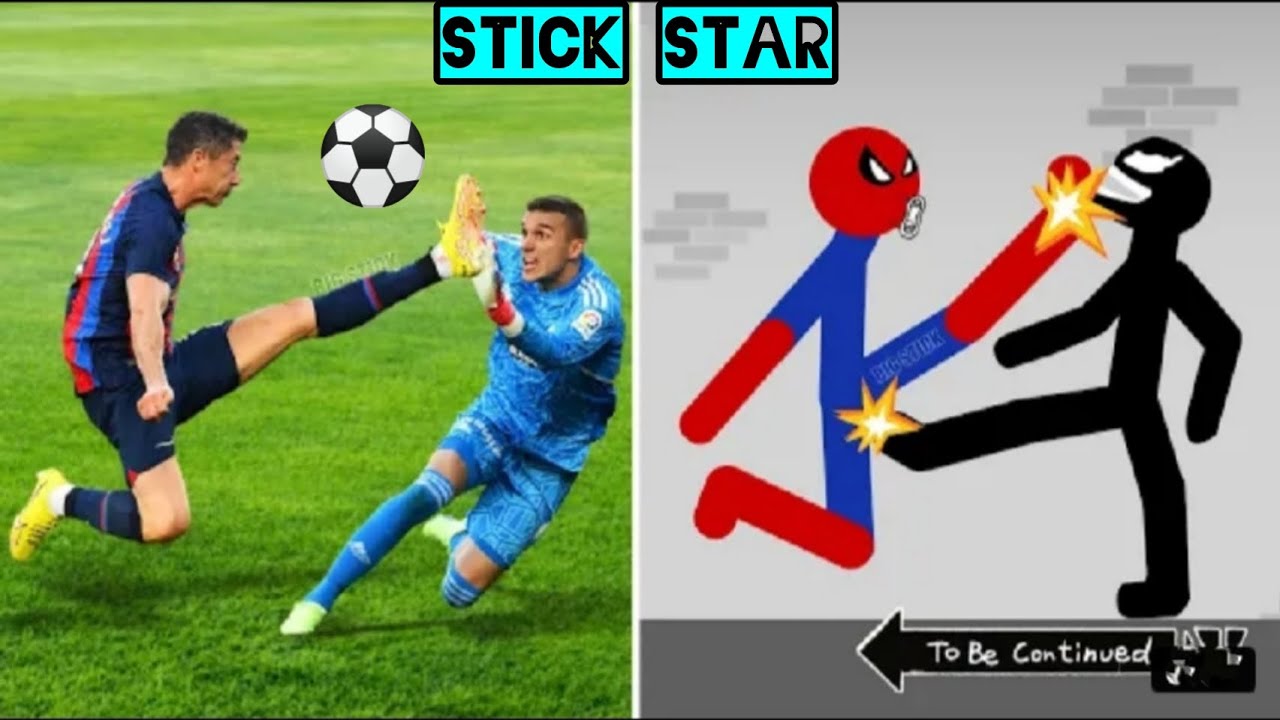 Futbol vs Stickman | Best Falls | Stickman Dismounting epic and funny ...