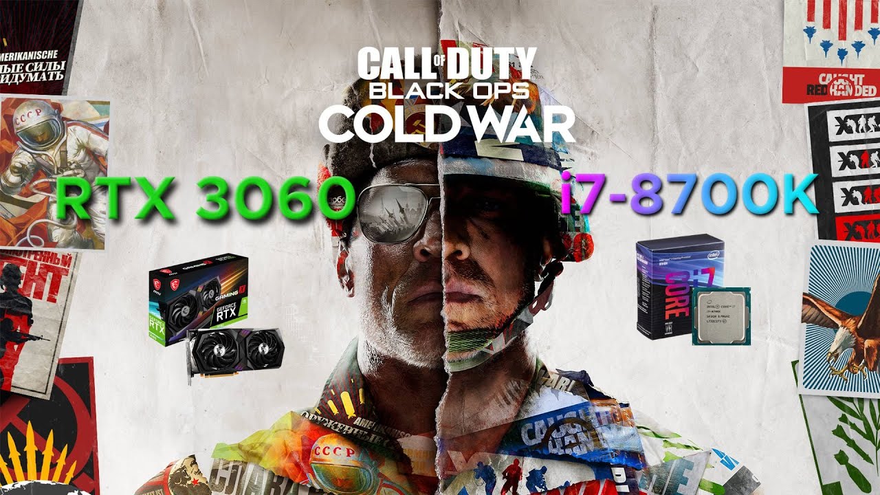 Call of Duty: Black Ops Cold War | RTX 3060 + i7-8700K - YouTube
