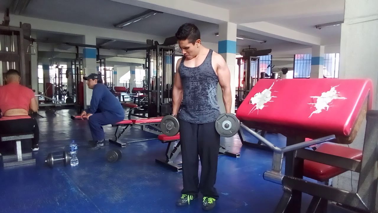 Triserie para biceps. Genetic Hybrid. - YouTube