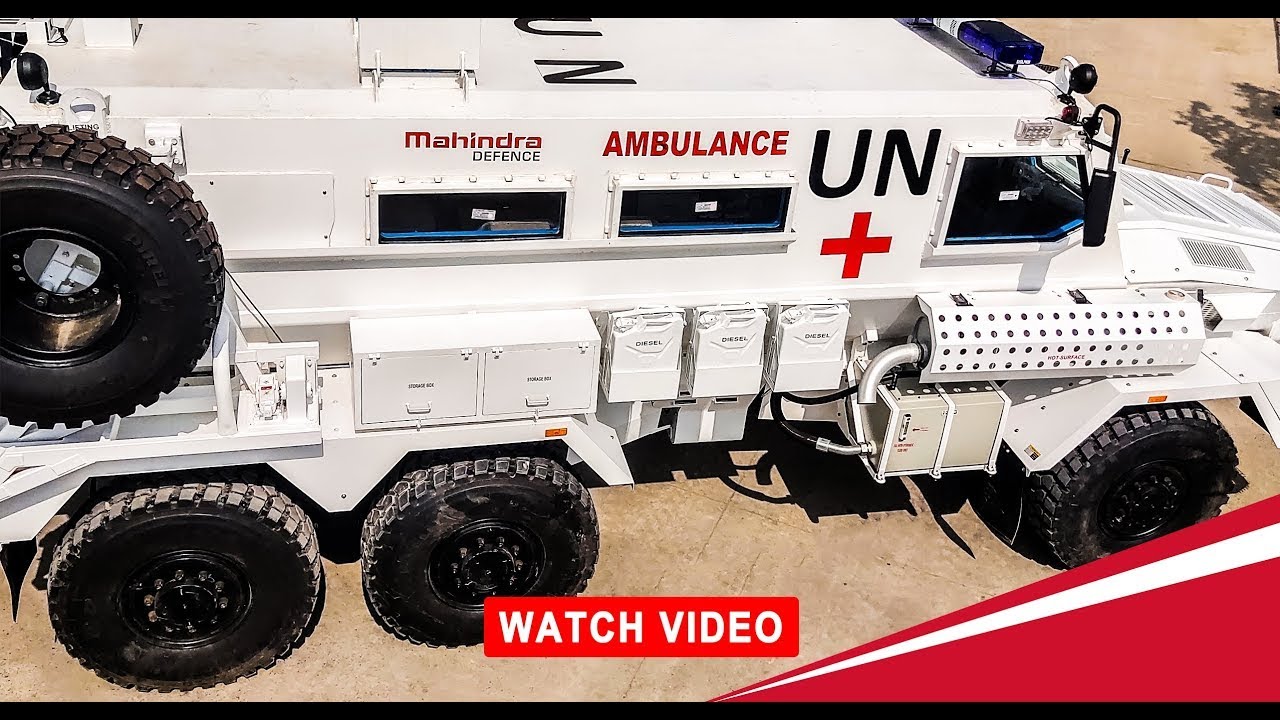 Mobile Test Units, Basic & Advanced Life Support Ambulances | Mahindra ...