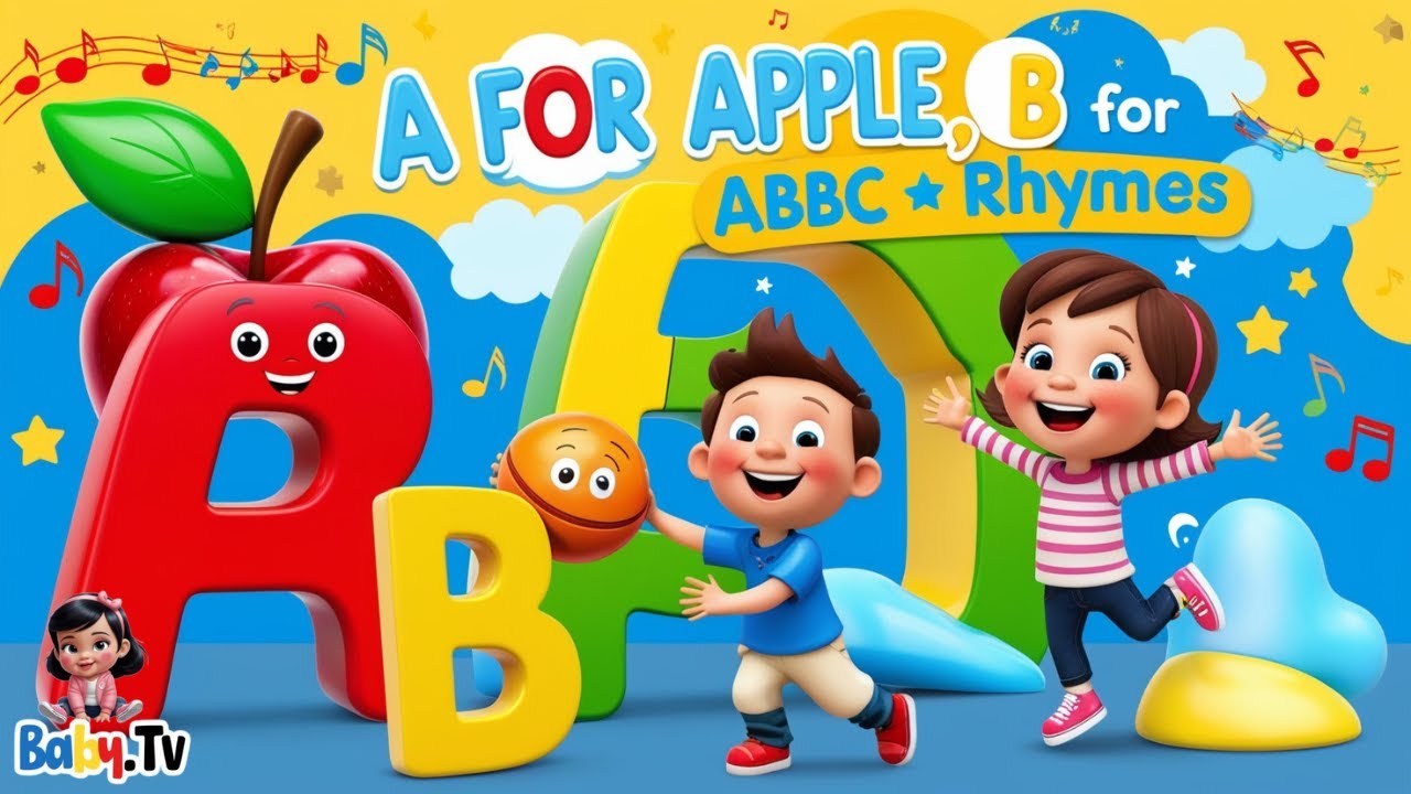 ABC Adventure Time Songs & Rhymes Baby TV 🎶🚀📚 - YouTube