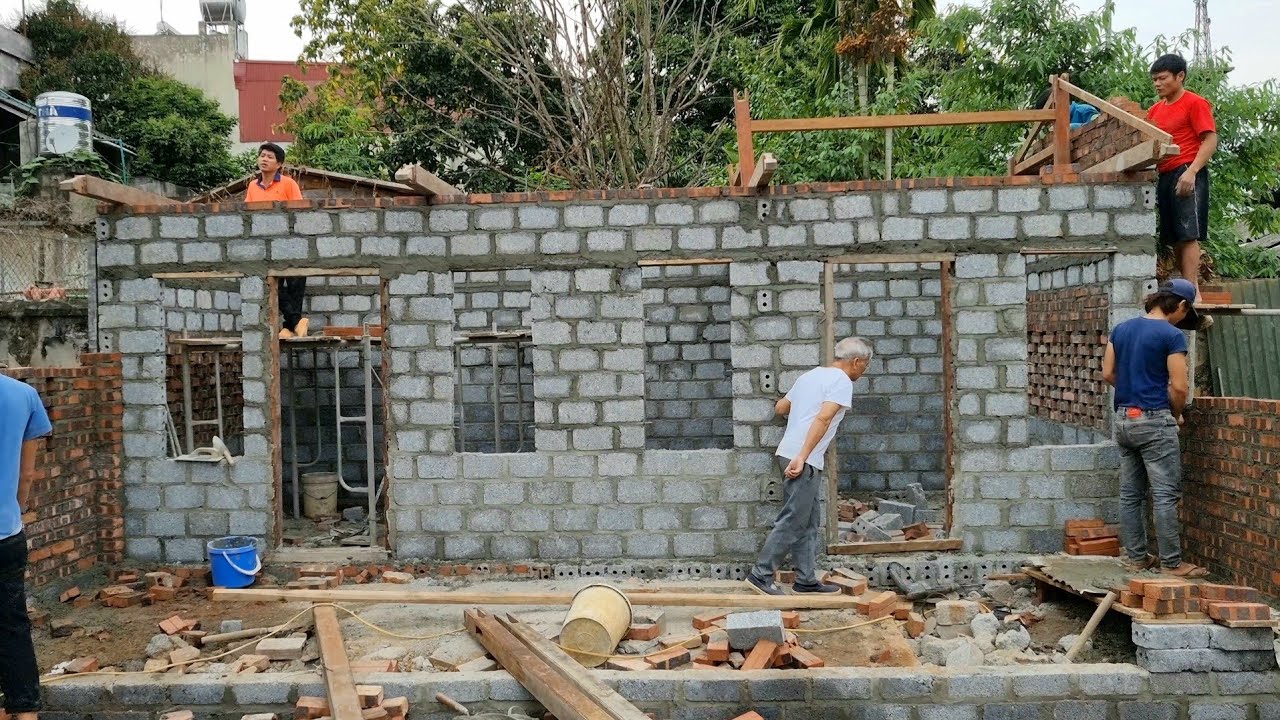 Process of Building a Chicken Coop 1000$ x 30m | Amazing Construction ...