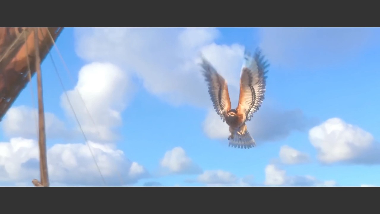 Moana | Maui Turns into an Eagle and Transforms Back (Sponsored by ...
