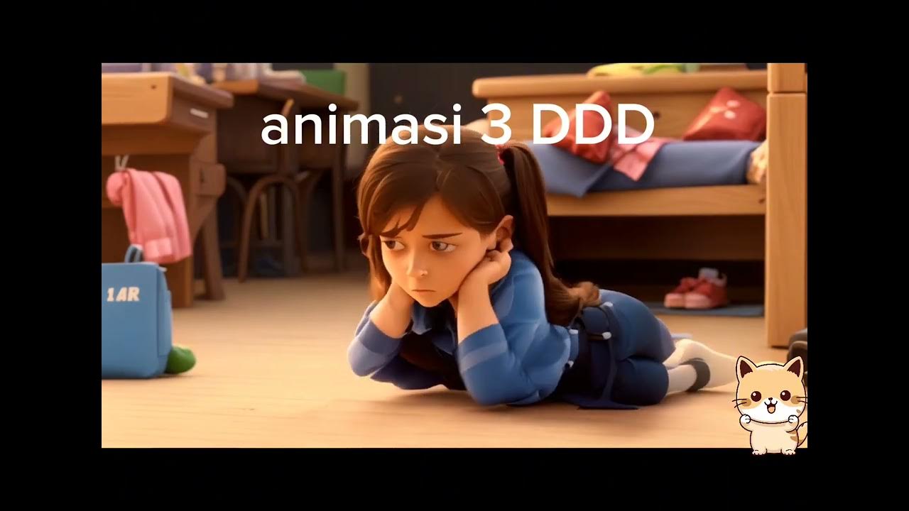 (Ai) gadiS keciL& kucing ajaiB (@Animasi_3DDD) - YouTube