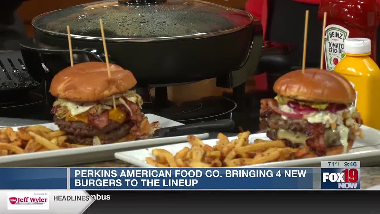 Perkins adds 4 New Decked-Out Double Burgers to their Menu - YouTube