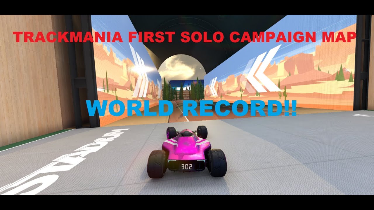 Trackmania SUMMER 2020 Solo Campaign: 01 World Record (19.750) - YouTube