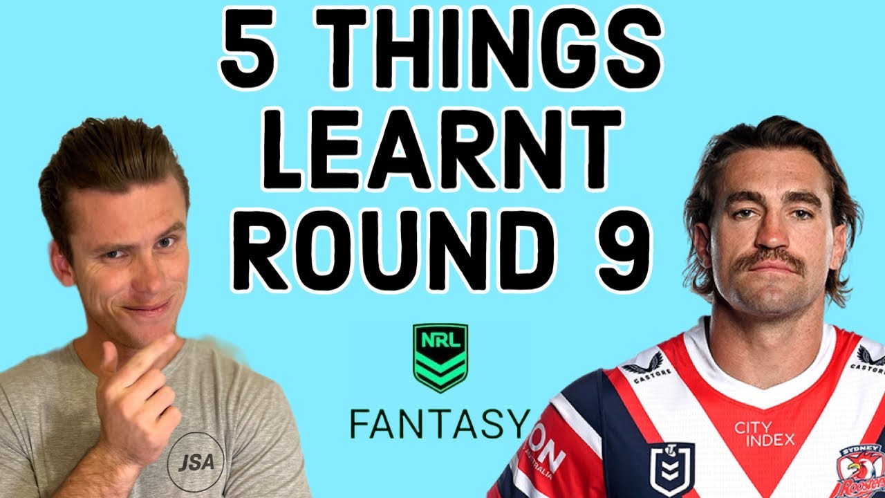 NRL Ladder, Cows/Wahs Analysis + Fantasy Tip Of The Week! - YouTube