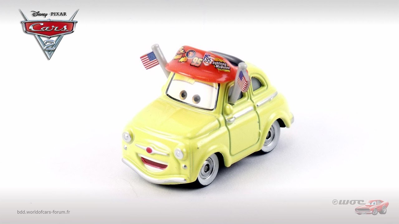 BDD World of Cars - 95 Fan Luigi - YouTube