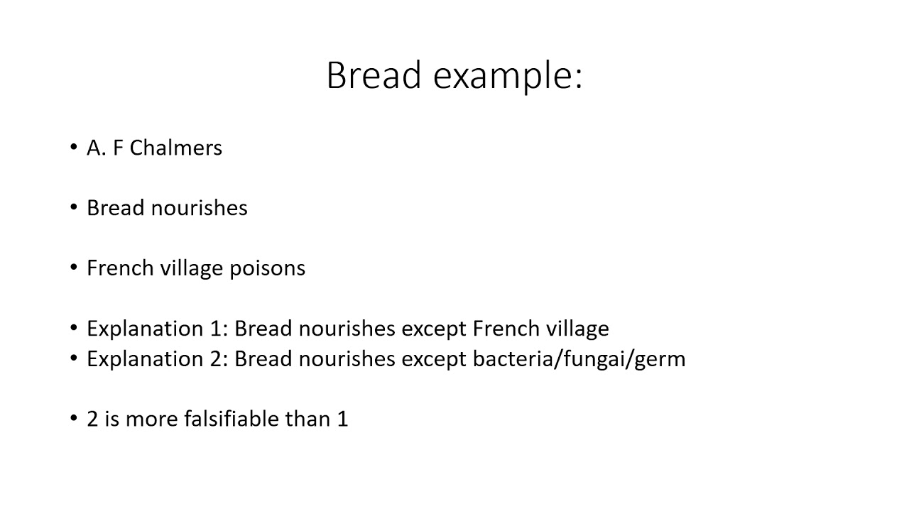 Philosophy of science: falsification - YouTube