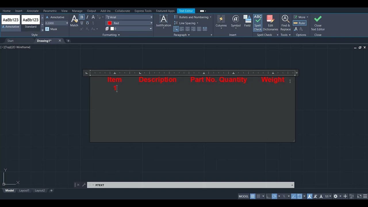 Paragraph Formatting And Paragraph Alignment In AutoCAD Adding Multi Paragraph Formatting And Paragraph Alignment In AutoCAD Adding Multi