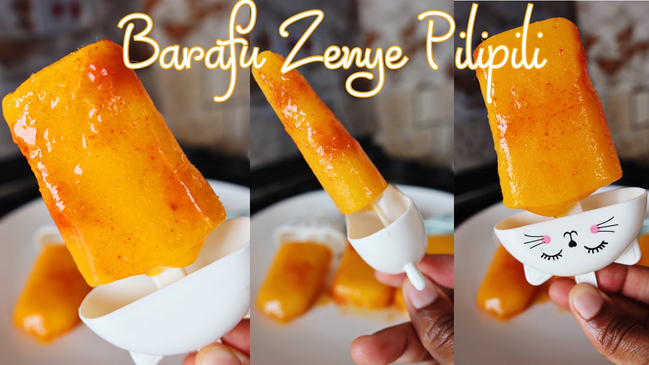 Barafu za Maembe Zenye Pilipili! MANGO POPSICLES WITH CHILLI 🥭🤤 - YouTube