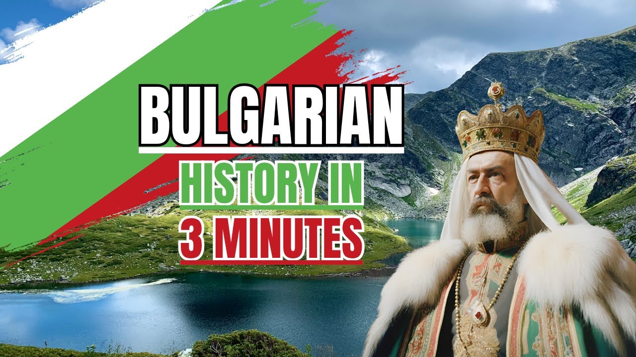 Bulgarian History in 3 Minutes #bulgaria #history - YouTube