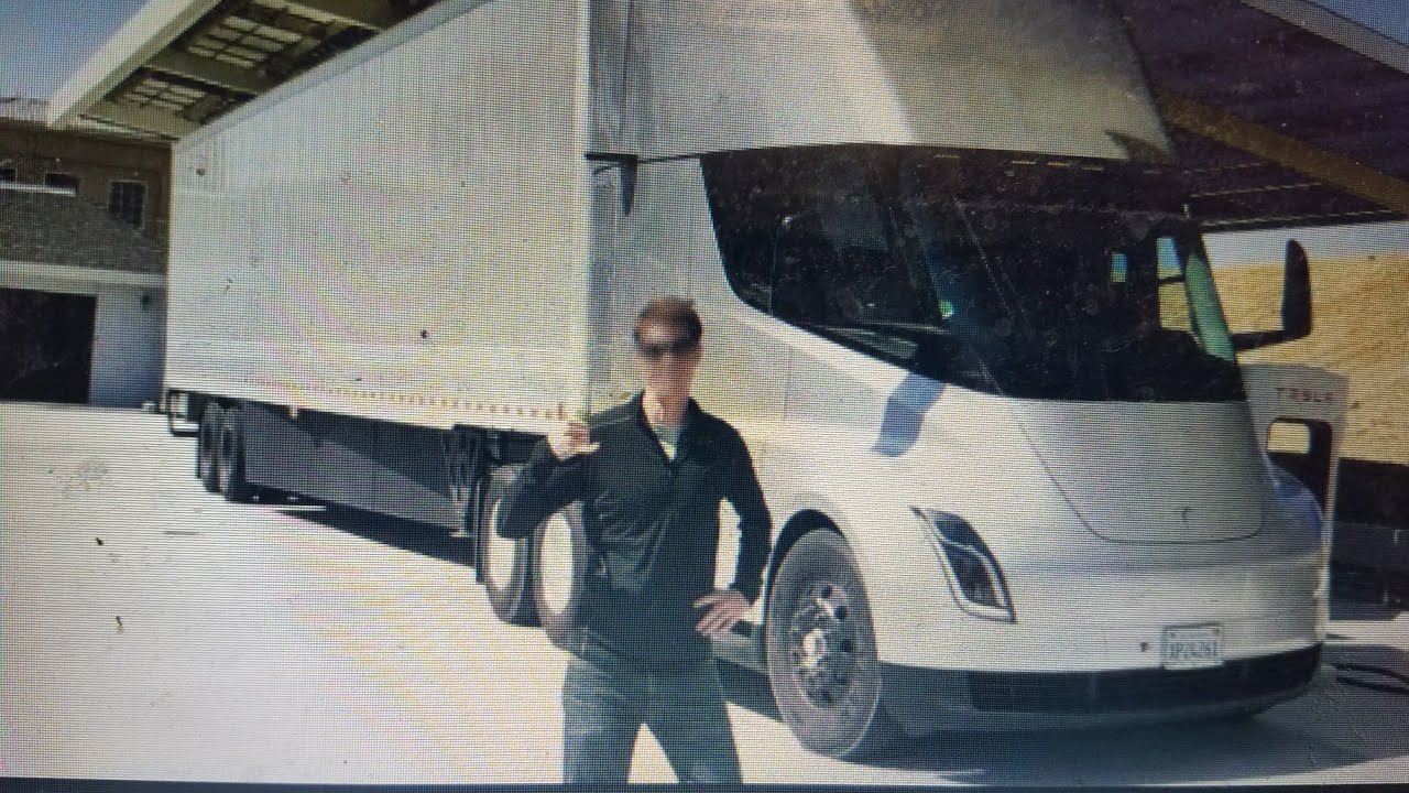 Tesla Electric tractor trailer True Range better than Benz,sw Ap2 Crash ...