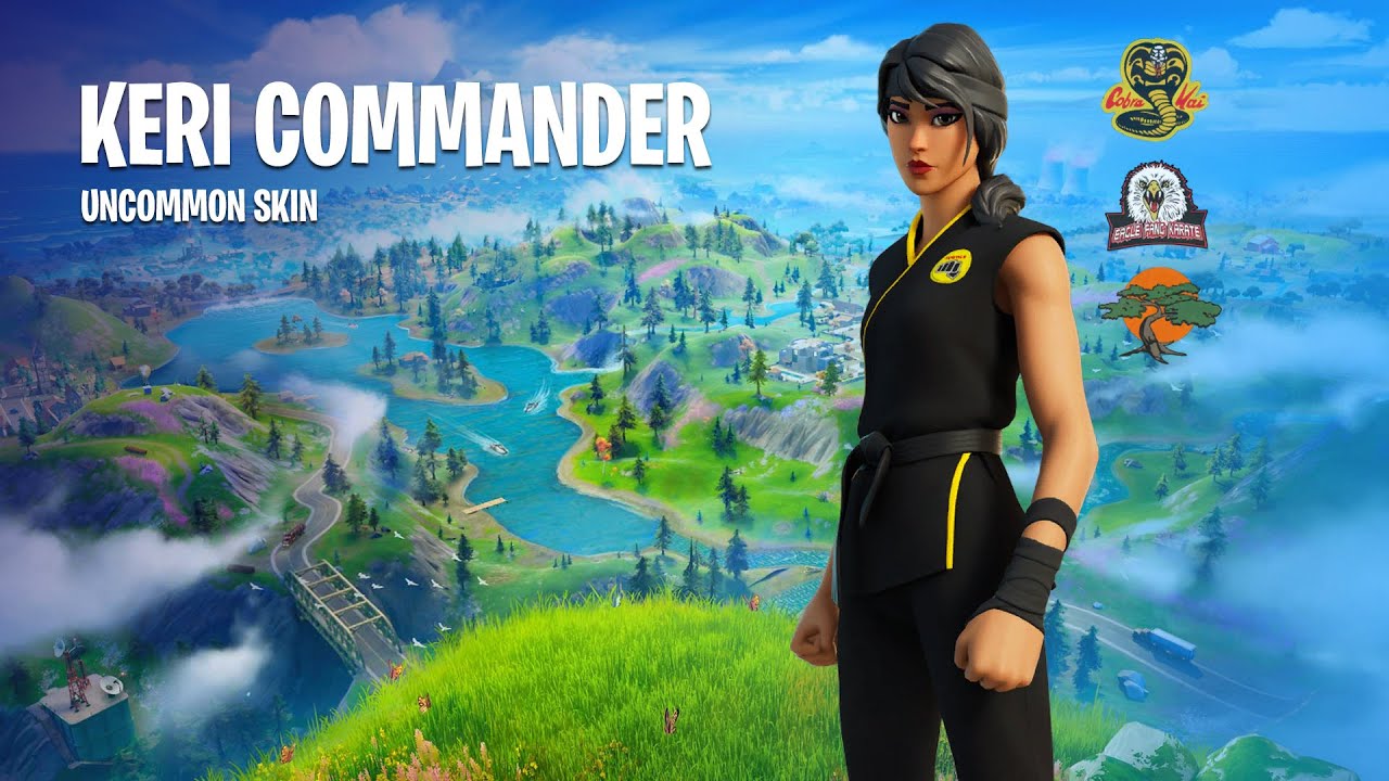 Keri Commander Skin | Uncommon Outfit | Fortnite - YouTube