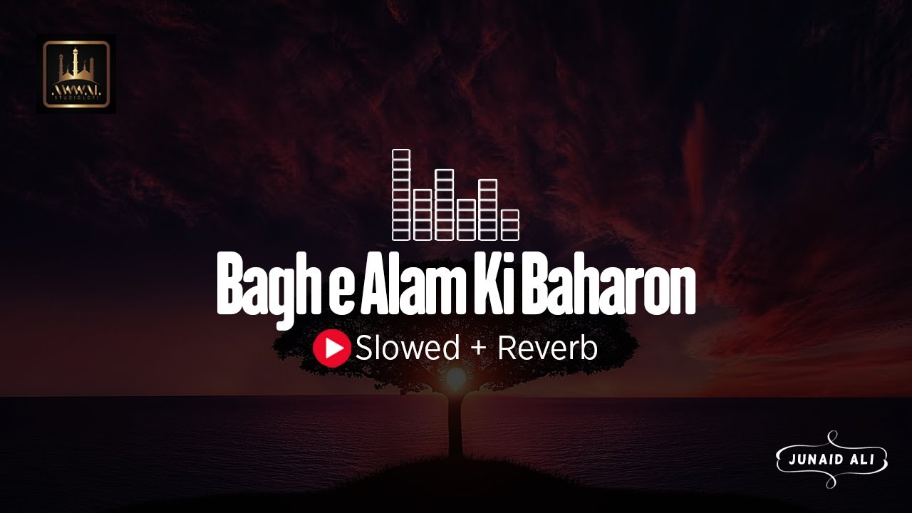 Bagh e Alam Ki Baharon Lofi Naat | Junaid Ali | Awwal Studio Lofi - YouTube