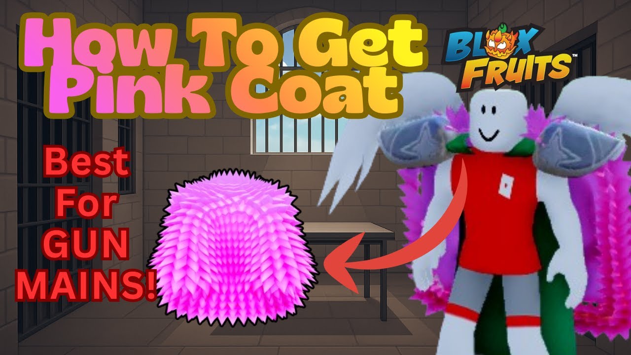 How To Get Pink Coat In Blox Fruit - YouTube