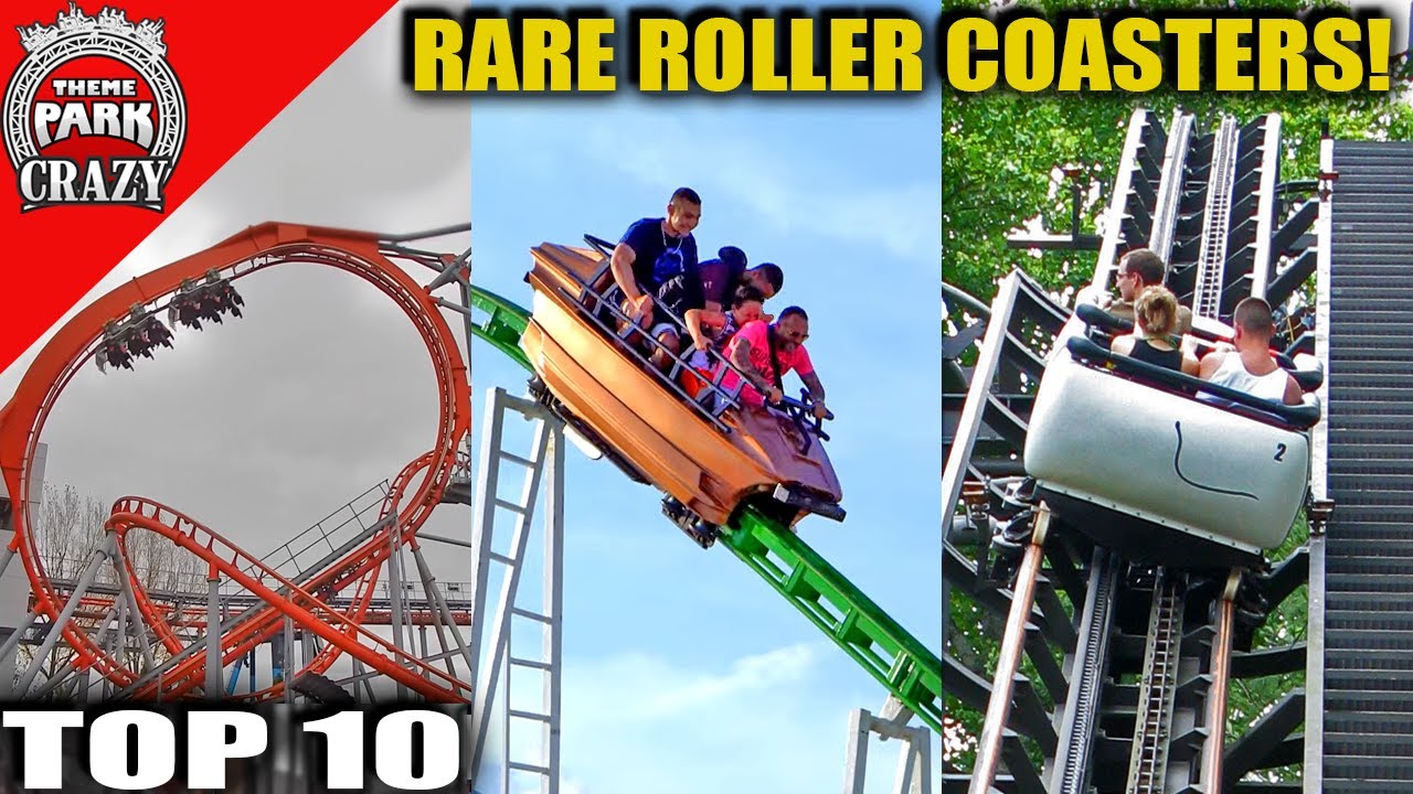 Top 10 RARE & Unusual Roller Coasters - YouTube
