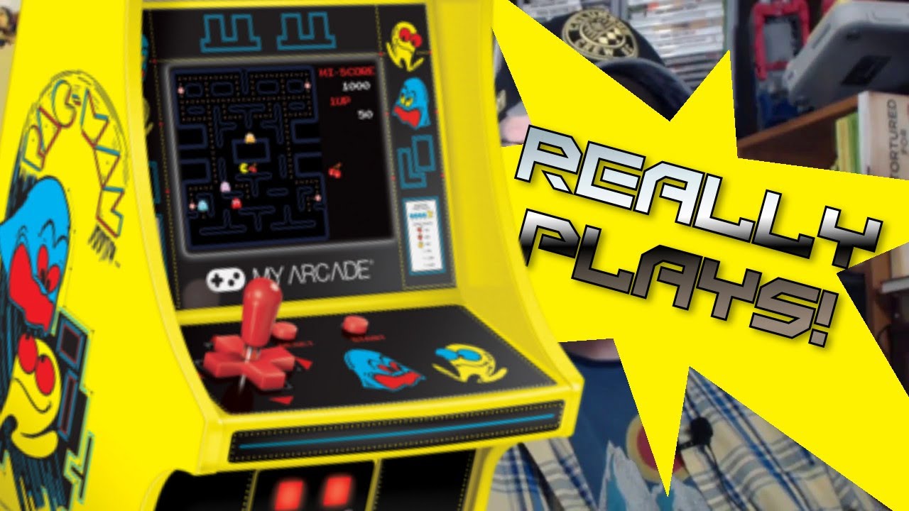 Pac Man My Arcade Micro Player Review - YouTube