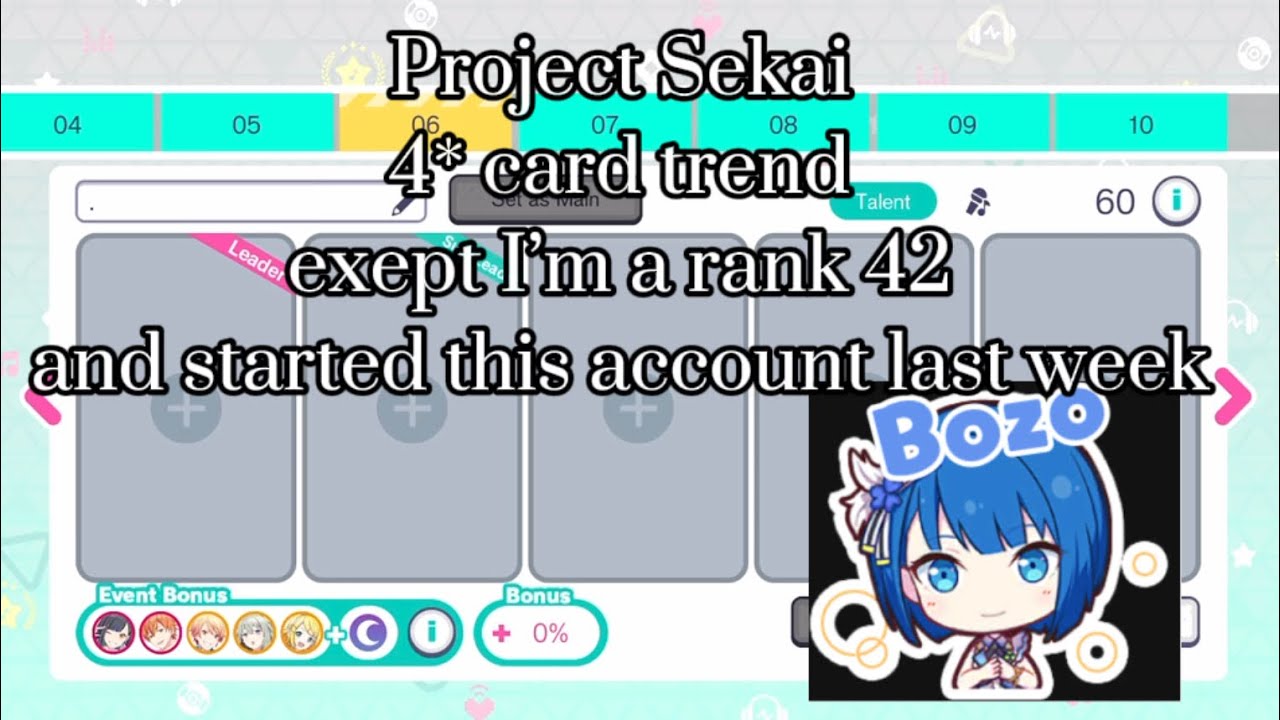 Doing the Prosekai card trend! - YouTube