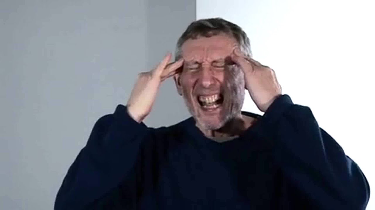 Michael Rosen can't talk about his strict teacher - YouTube
