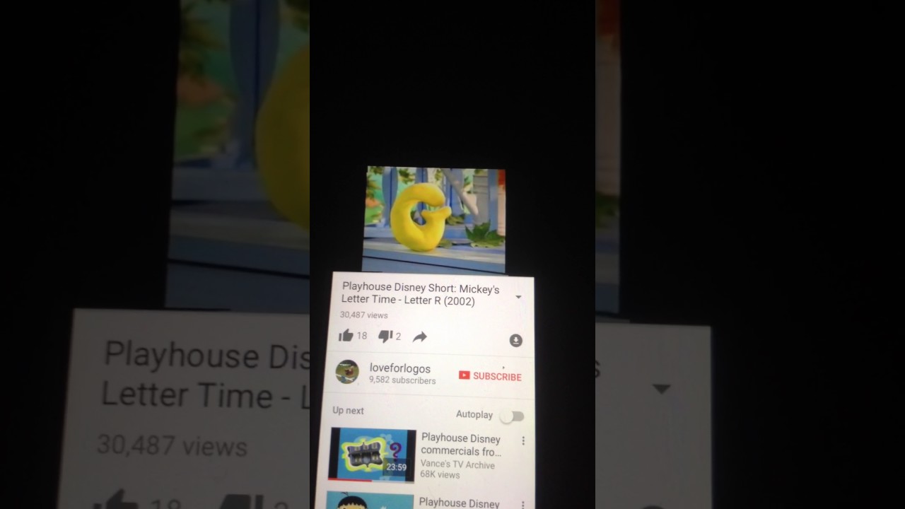 Mickey's Letter Time Letter R - YouTube